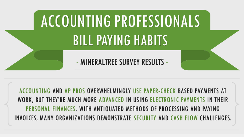 How Accounting Professionals Payment Methods Vary - MineralTree