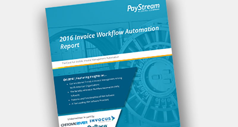 Paystream Advisors: Invoice Workflow Automation Report - MineralTree
