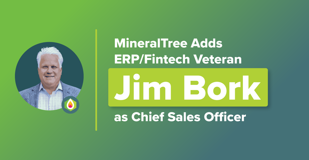 MineralTree Adds ERP/Fintech Veteran Jim Bork as Chief Sales Officer ...