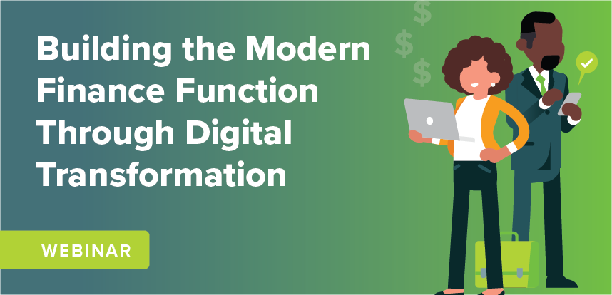 Building Modern Finance Function with Digital Transformation